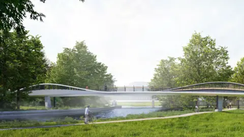 Oxford: New £10m river bridge approved for second time