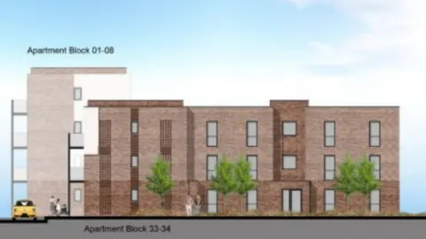 Second attempt to get permission for Foleshill flats
