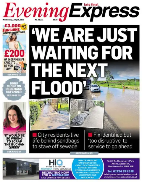 Scotland's papers: Alcohol unit 'price hike shock' and A9 safety call