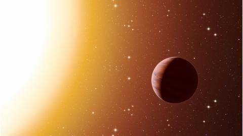 Wasp-76b: The exotic inferno planet where it 'rains iron' - BBC News