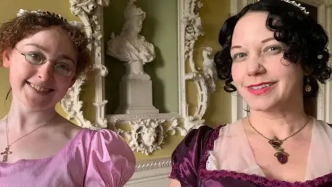 Bridgerton: Regency dance enthusiasts at Claydon House
