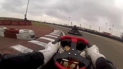 Man 'thrown from go-kart' dies at track near Beccles - BBC News