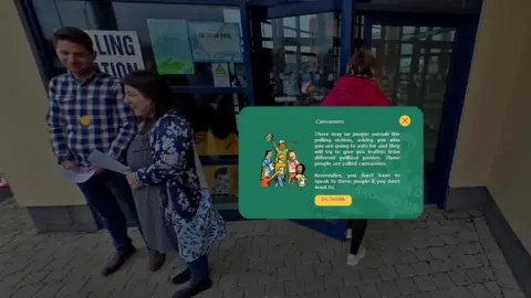 Virtual reality helps demystify voting for disabled people