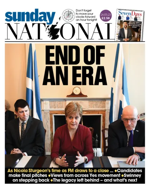 Scotland's papers: 'End of an era' for Scotland and SNP finances