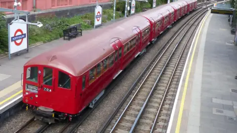 Vandals damage Tube train restored to its 1938 original state