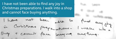 I.N.A.D.E.Q.U.A.T.E - Ruth Perry’s despair in handwritten notes - BBC News