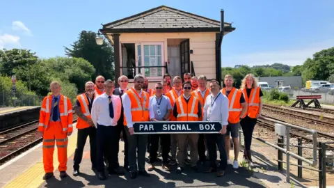 Grade II-listed signal box reopens as training facility in Par