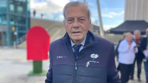 Prince Edward unveils plaque at Barnsley's Tommy Taylor Memorial Bridge