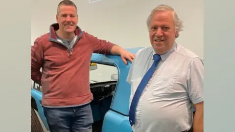 Brothers reunited with mum's mobility Invacar