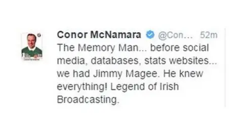 Jimmy Magee, veteran sports commentator, dies