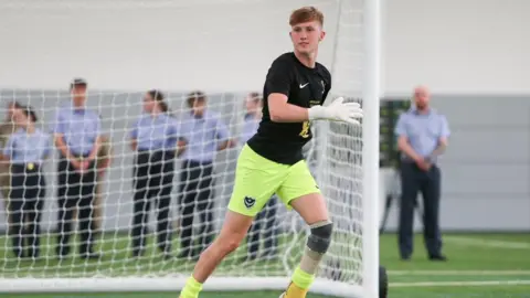 Amputee goalkeeper defies odds to bring team to victory