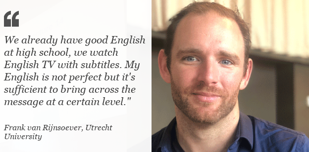 Dutch language besieged by English at university - BBC News