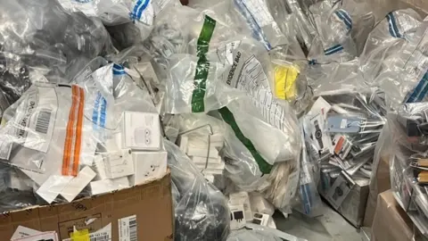 Fake goods: Apple products among items worth £600,000 seized