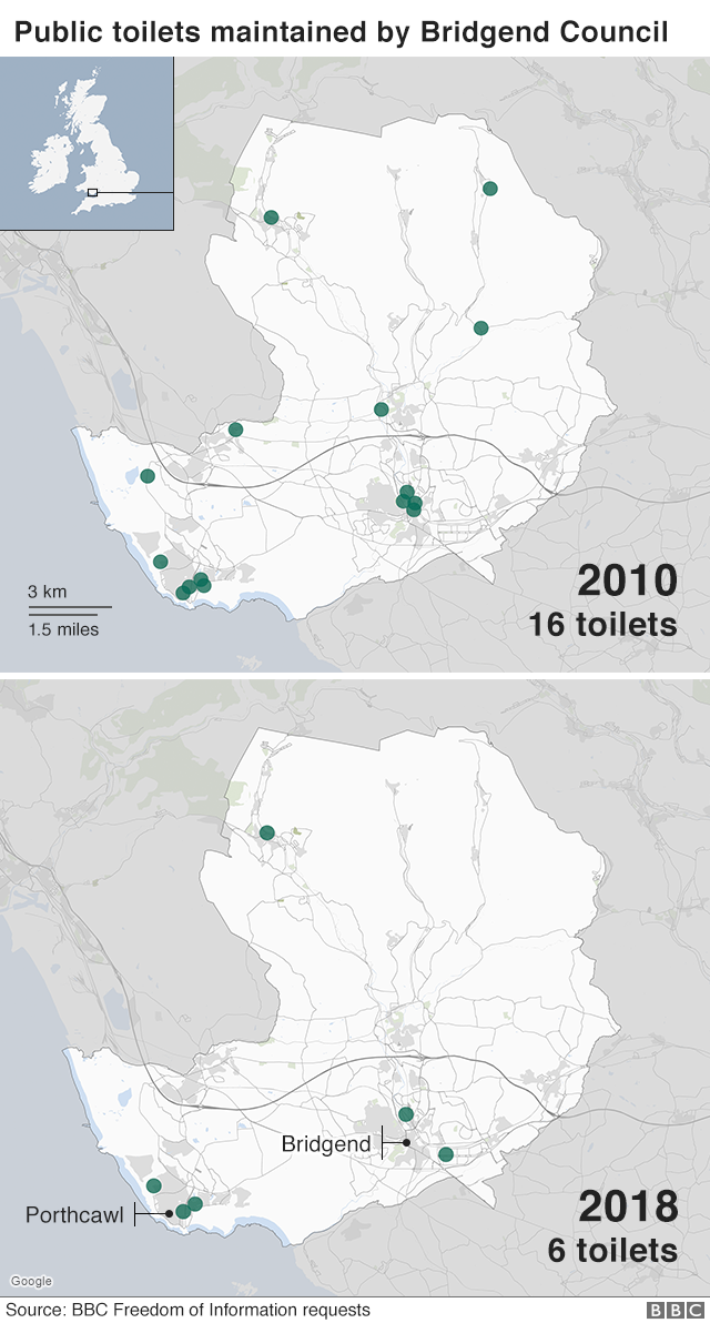 Reality Check: Public toilets mapped - BBC News