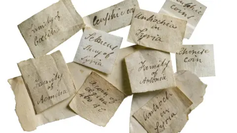 Scotney Castle collector's rare coins found in study