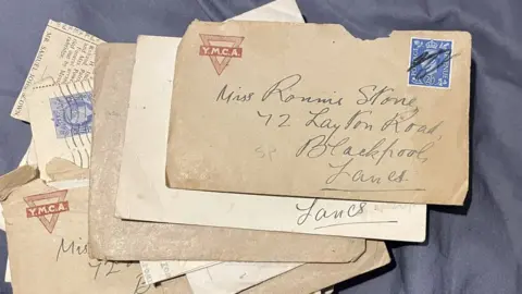 Forgotten WW2 love letters found in wardrobe at empty home