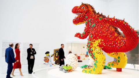 Take a peak at this new interactive Lego museum - BBC Newsround
