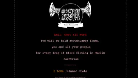 Ohio sites hacked with IS message