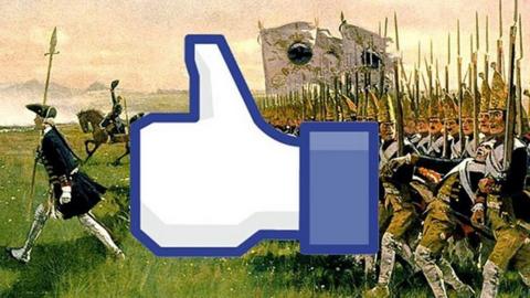 Facebook 'fake army' launched by artist - BBC News