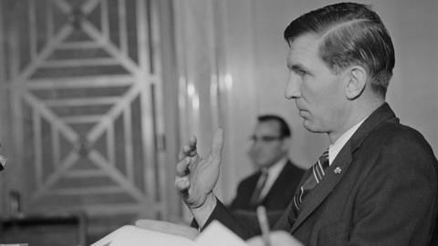 Joseph Tydings legacy: Friends with US presidents - except one - BBC News