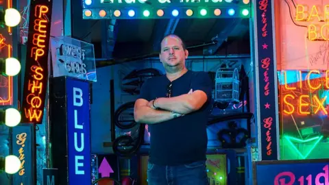 London: Welsh miner's neon signs still illuminating Soho