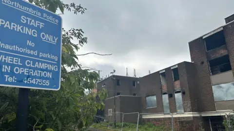 Derelict Sunderland police station 'used as playground'