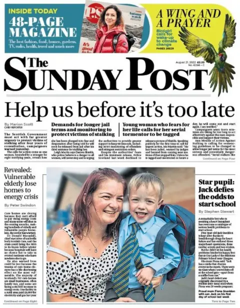Scotland's papers: Energy rise legal fight and power chief's £11m wage