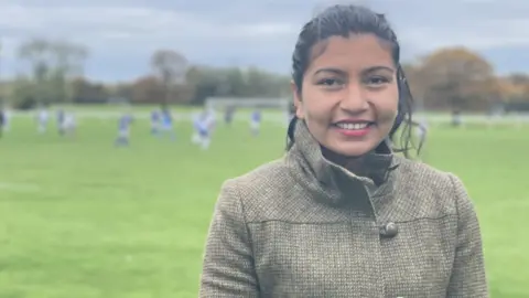 Period pants founder sponsors girls' football team