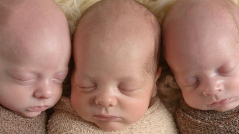 A incrível história dos trigêmeos idênticos separados no nascimento ...