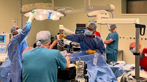 Liverpool hospital carries out 100th robotic spinal surgery