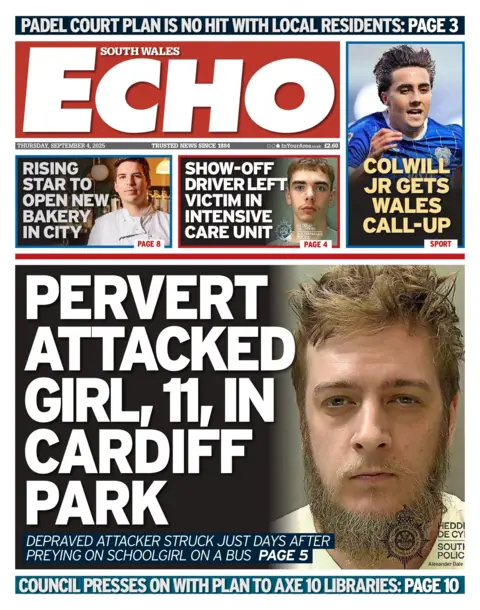 Wales' papers: Dog attacks teenager and burning waste poisoning fear