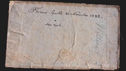 Book bought by Guernsey library founder returned - BBC News