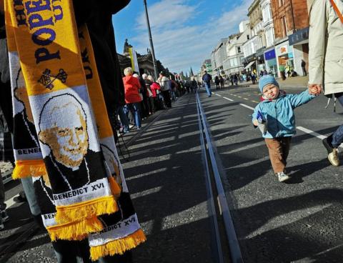 The day Pope Benedict came to Scotland - BBC News