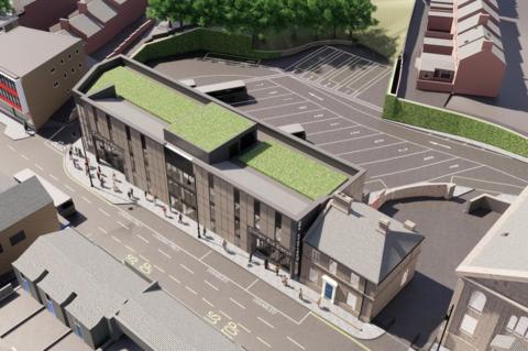 Durham bus station: Images show work on new transport hub - BBC News