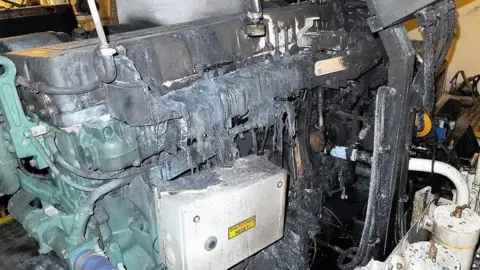 Wightlink ferry: Third fire in 16 months