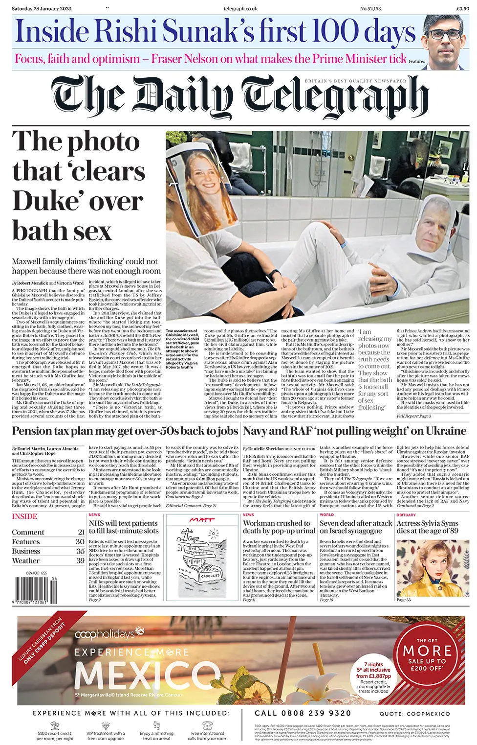 Hunt's business tax cuts and 'oil giants cash in'