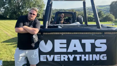 Eats Everything DJs in hot air balloon from Bath to Bristol