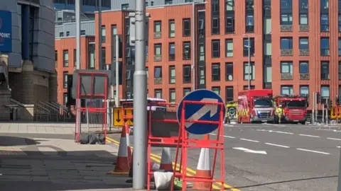 Emergency services respond to gas leak reports in Nottingham