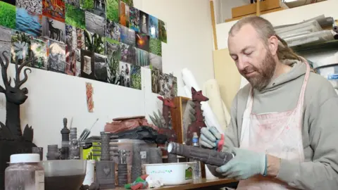 Turning disused buildings into artists' studios