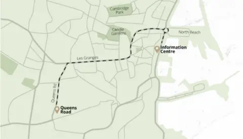 Guernsey map revealed of royal couple's route