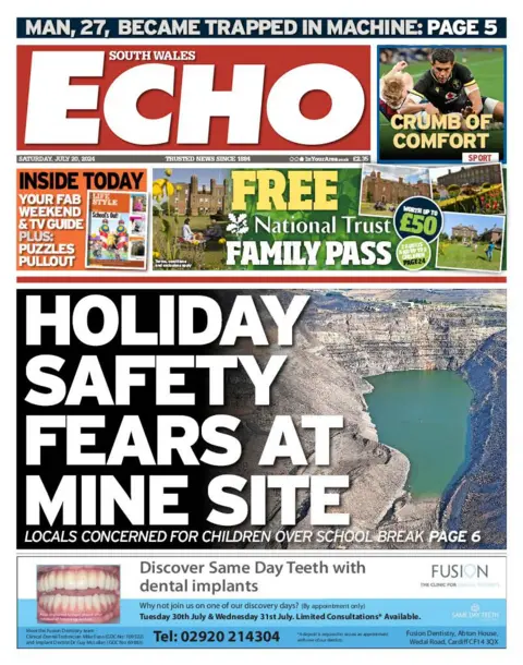 Wales' papers: 'Black bag limit may be cut to two' and mine fears