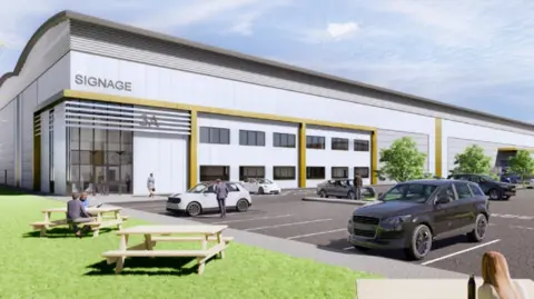 Industrial estate by Shrewsbury Town FC approved
