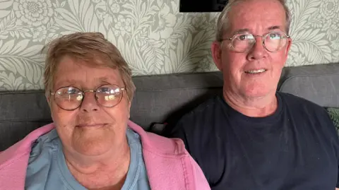 Infected blood scandal: Fight goes on, Colin Smith's parents say