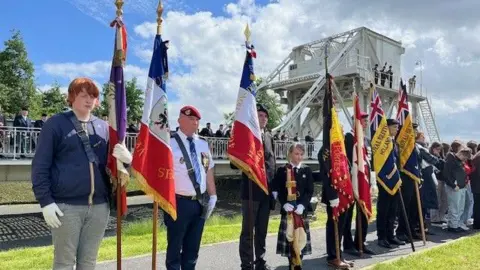 Daughter pays tribute to first soldier killed on D-Day in Normandy