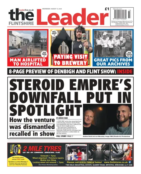 Wales' papers: Campaign for hospital and steroid empire's fall