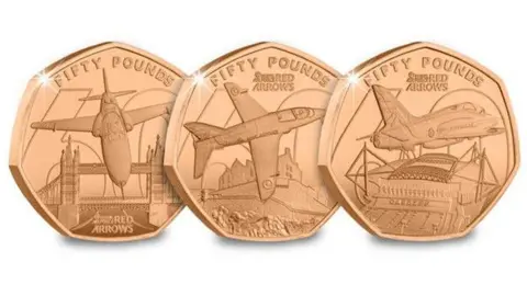 Jersey to mint 60th anniversary Red Arrows coins