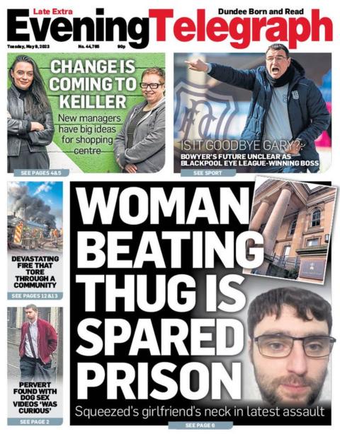 Scotland's papers: King's heartfelt thanks and Cherry's legal threat ...