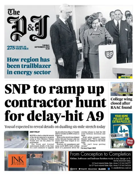 Scotland's papers: Cut in investigations and concrete costs