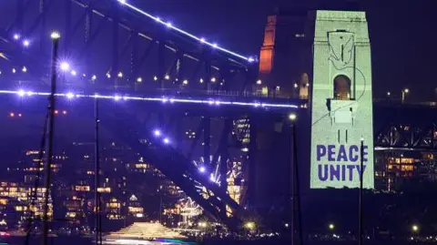 Sydney sends message of peace for New Year's after Bondi terror attack