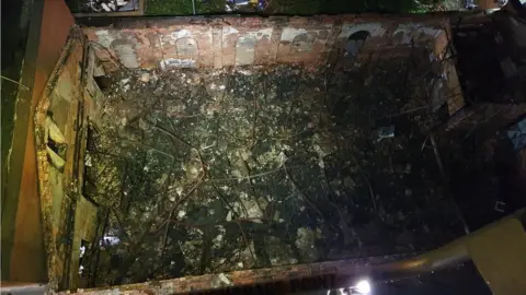 Willenhall fire: Dozens evacuated after blaze at abandoned venue